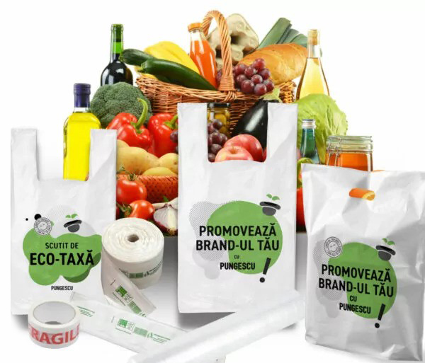 Pungi plastic de la producator fabricate la comanda